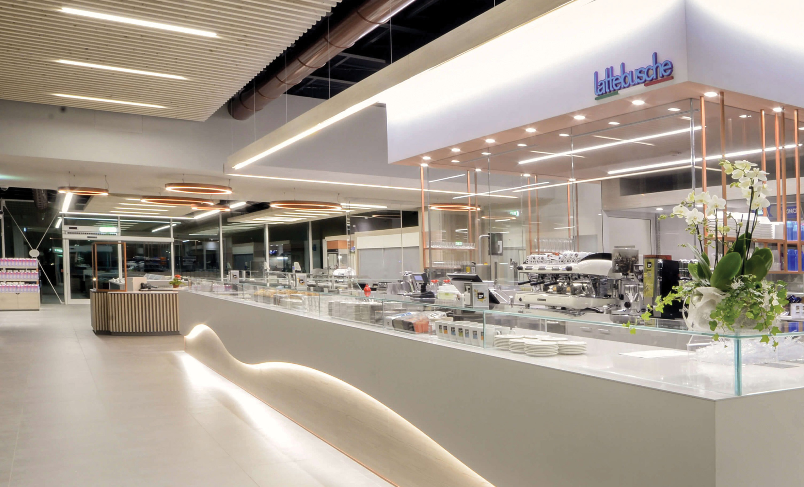 Bar Bianco Lattebusche — Anidride Design